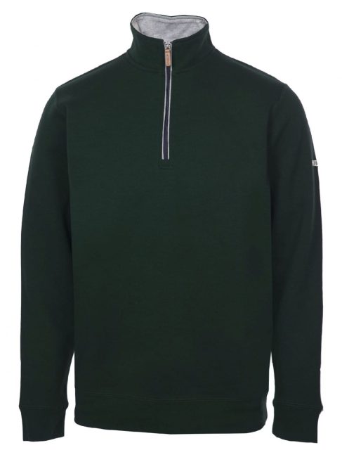 Mistral Zip Neck Cotton Sweater - Proquip Golf