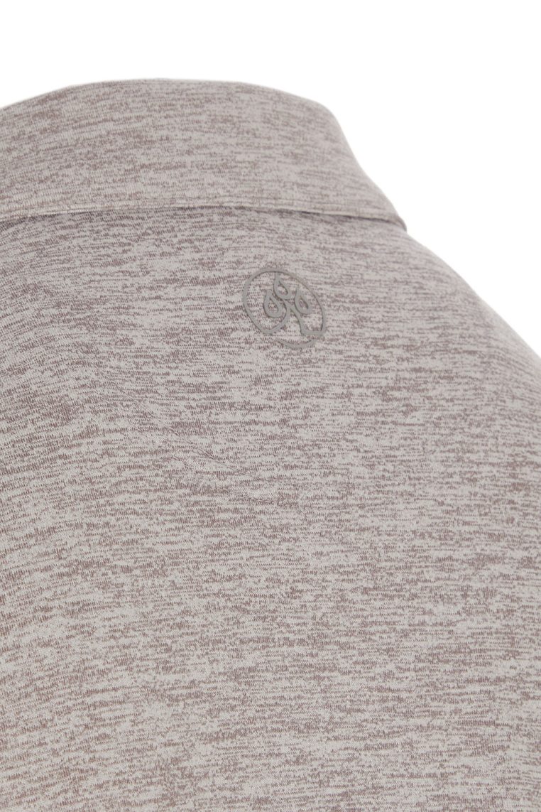 PQGPS-08 Melange Polo with Heathered Finish - Proquip Golf